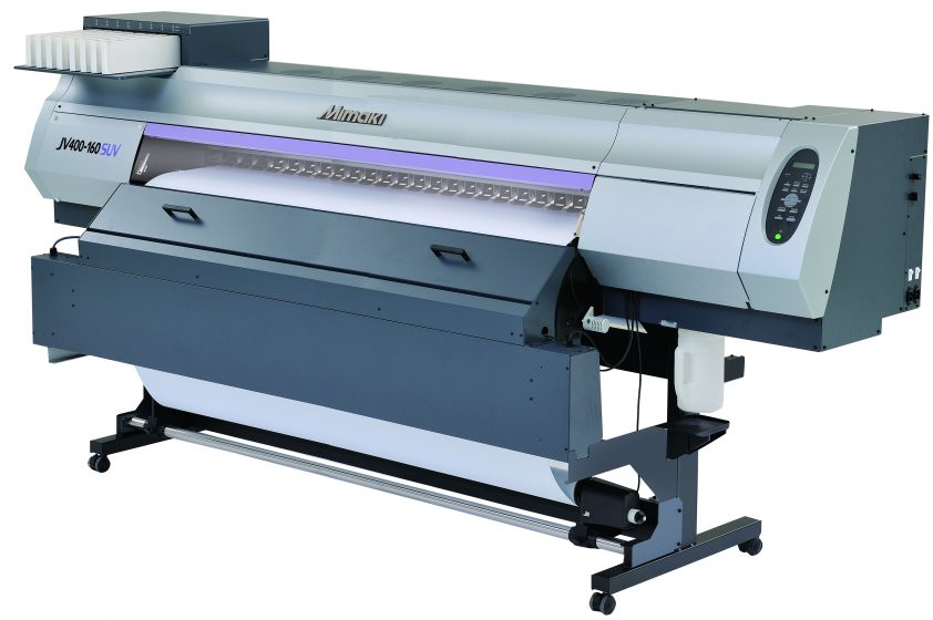 JV400SUV A Brighter, Faster, Solvent UV Printer