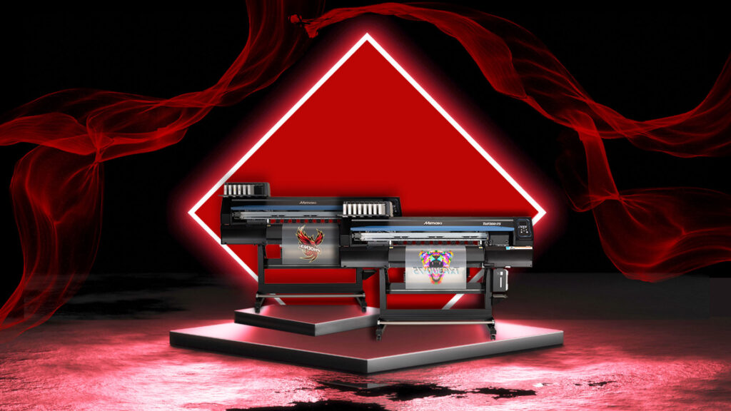 TxF-Series: Mimaki’s first DTF (Direct-to-Film) printers.